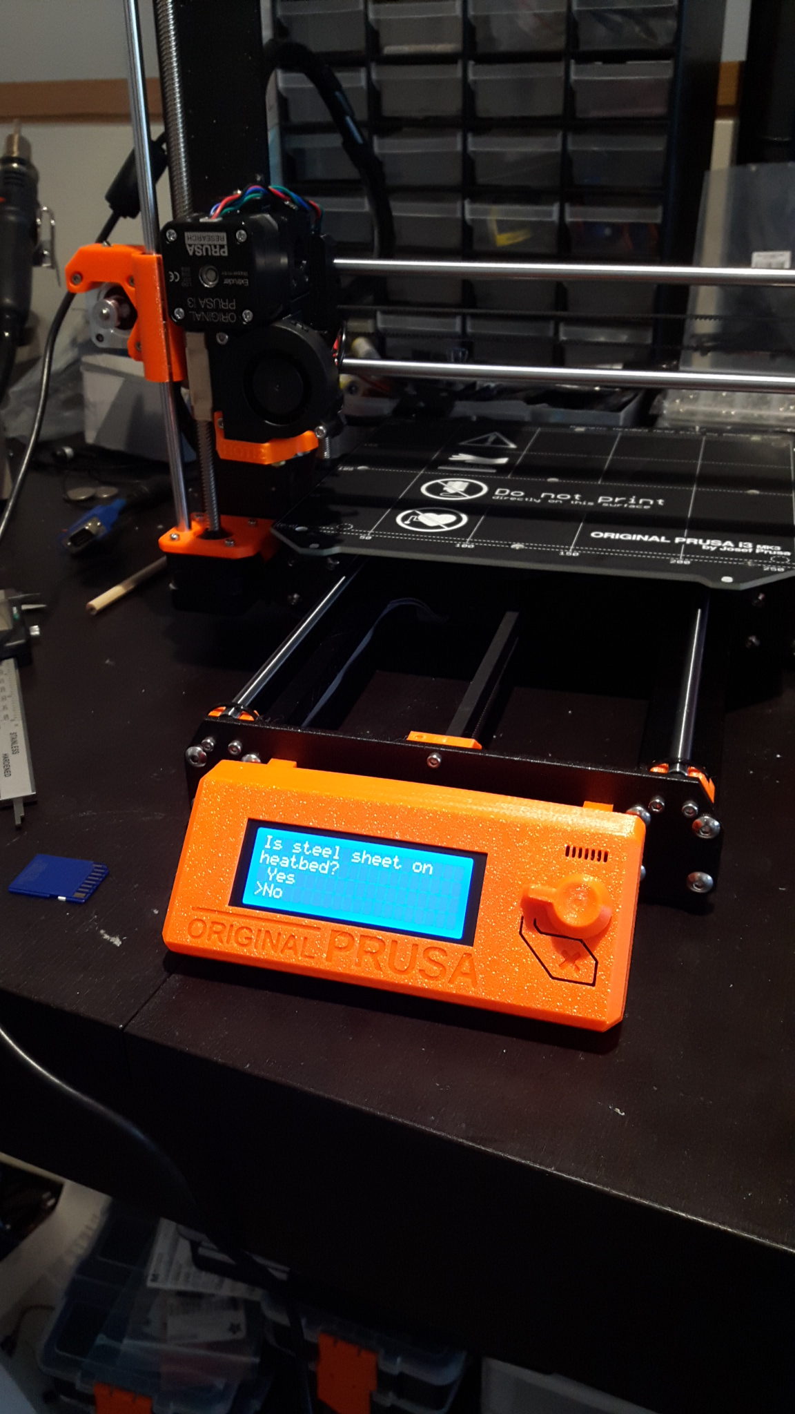 Prusa i3 Mk3 printer build