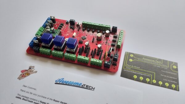 K40 and CNC new products: Mini Gerbil and Super Gerbil controllers
